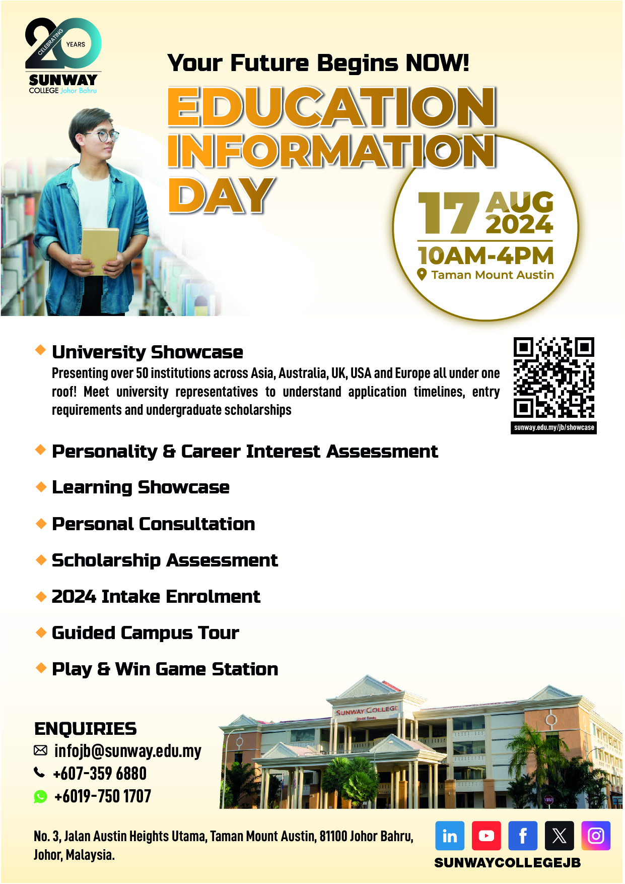 Sunway College Johor Bahru - Events